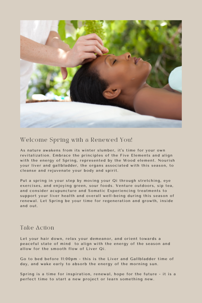 Welcome Spring – Evolve Acupuncture Ltd.